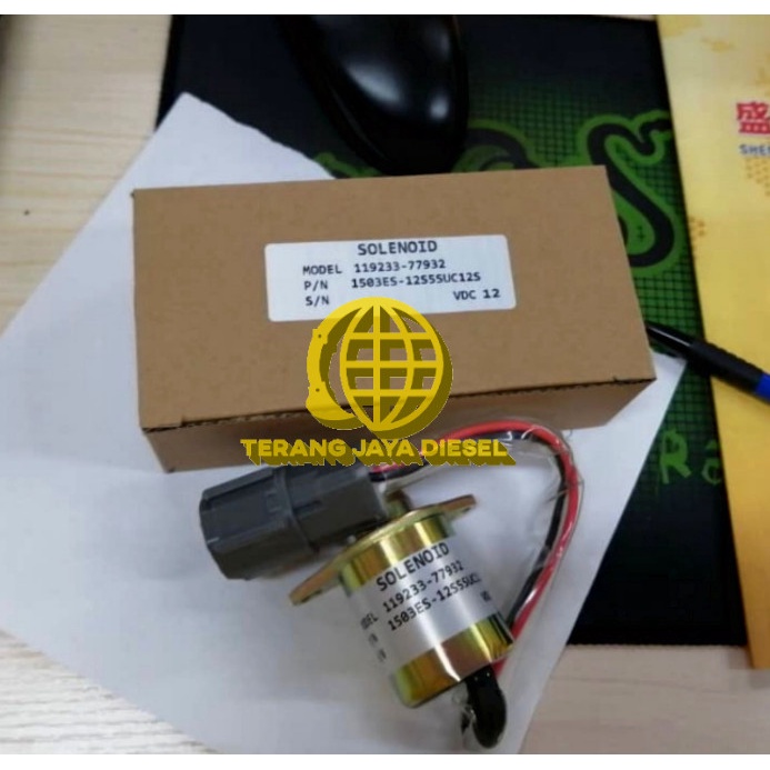 Jual Selenoid Engine Stop Pc50 Pc40 Yanmar 4Tnv88 4Tnv84 12V 12 Volt | Shopee Indonesia
