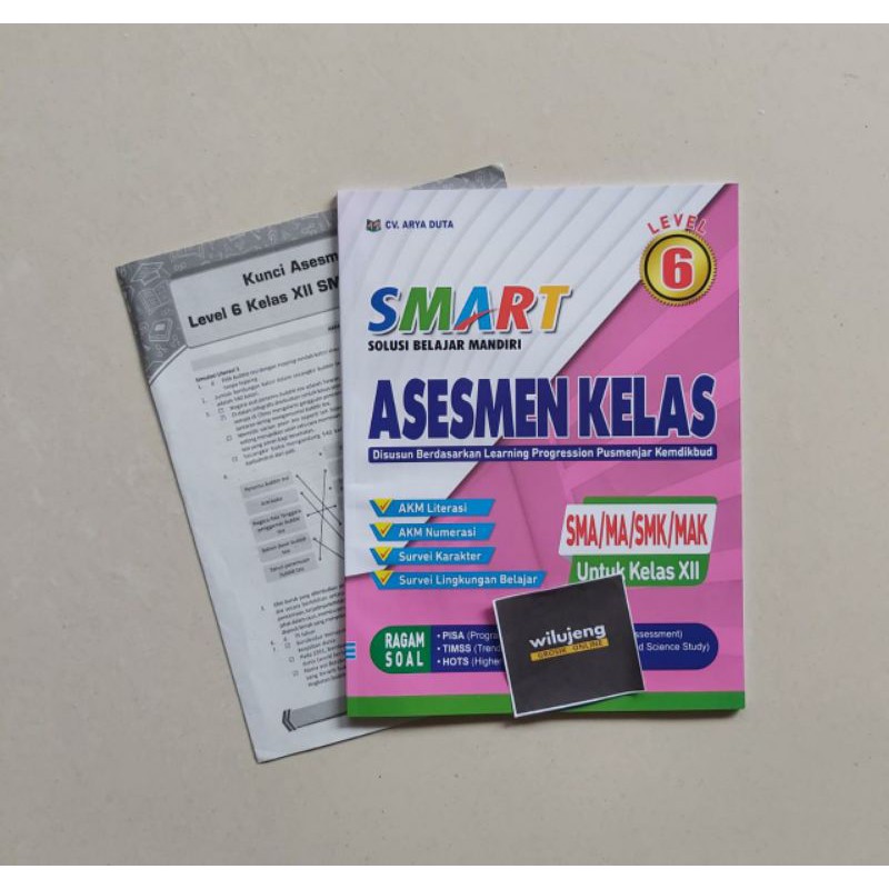 Jual Buku SMART ASESMEN KELAS SMA MA SMK MAK Kelas 12 Level 6 Arya Duta (275gr) | Shopee Indonesia