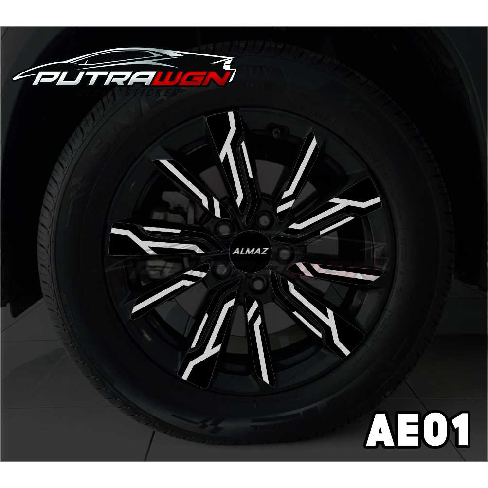 Jual STICKER VELG WULING ALMAZ EXCLUSIVE AE01 | Shopee Indonesia