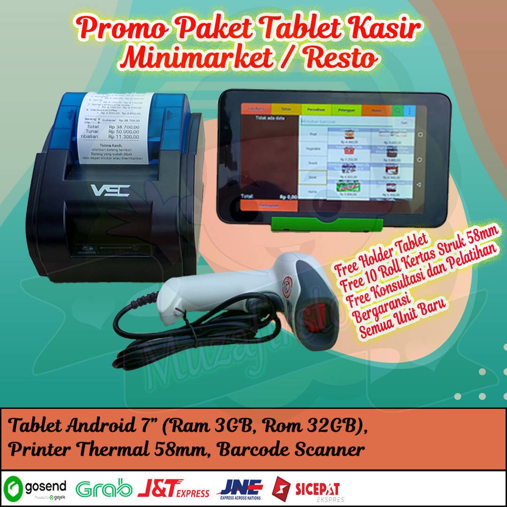 Jual Paket Tablet Kasir Android Minimarket | Shopee Indonesia