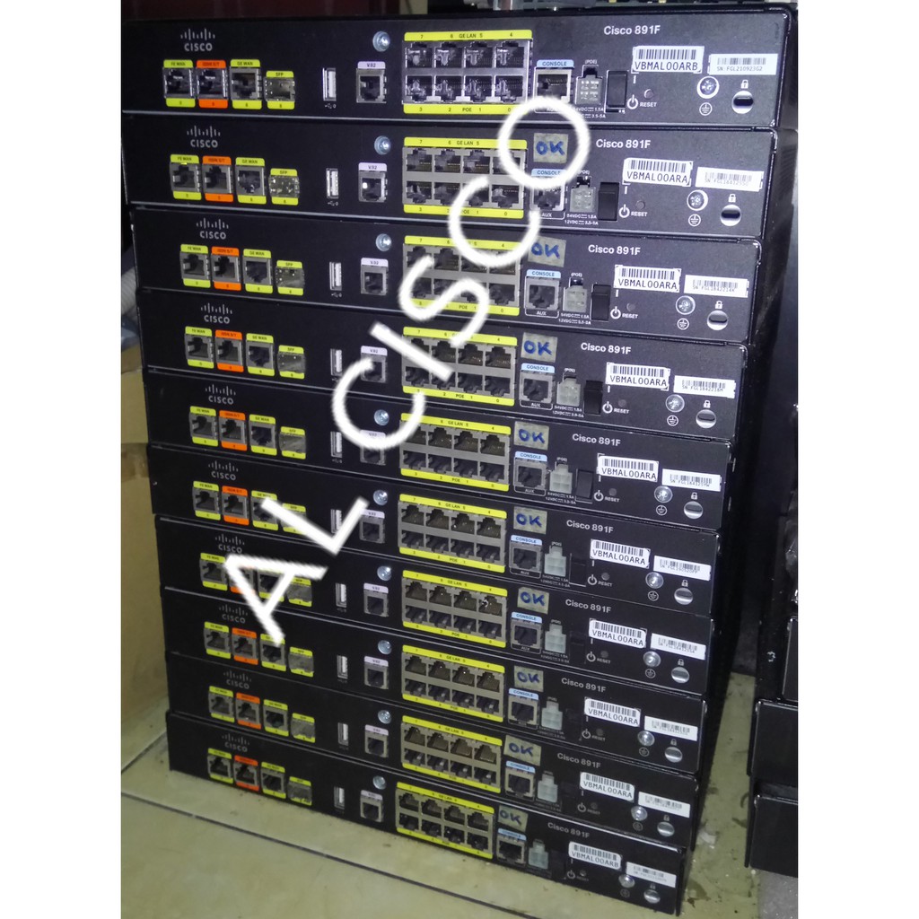 Jual Cisco Router 891F K9 Series 891 | Shopee Indonesia