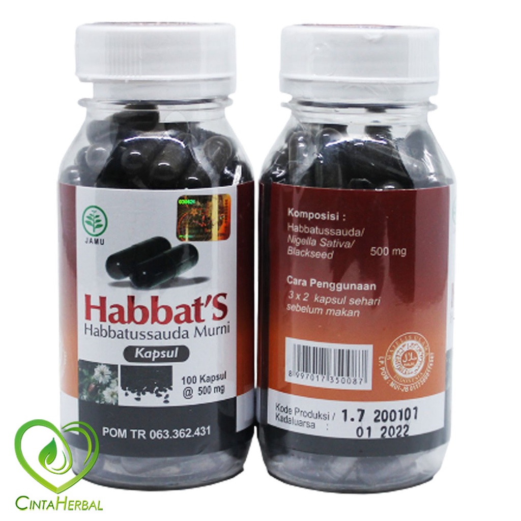 Jual Habbat's Habbatussauda Murni 100 kapsul HABBATS SERBUK | Shopee ...
