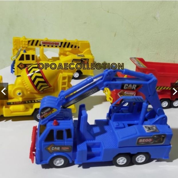Jual 1 pcs mainan mobil truck truk bego molen enginering tersedia 4 ...