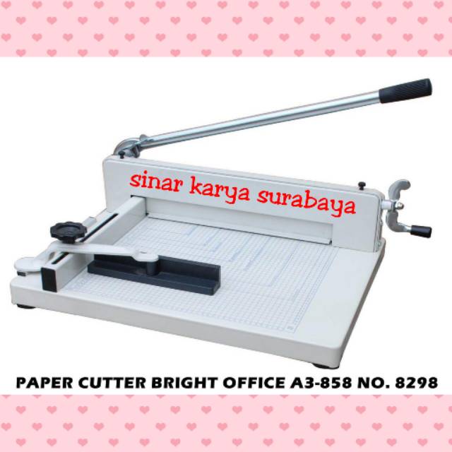 Jual Mesin pemotong kertas Alat potong HEAVY DUTY Paper Cutter Bright ...