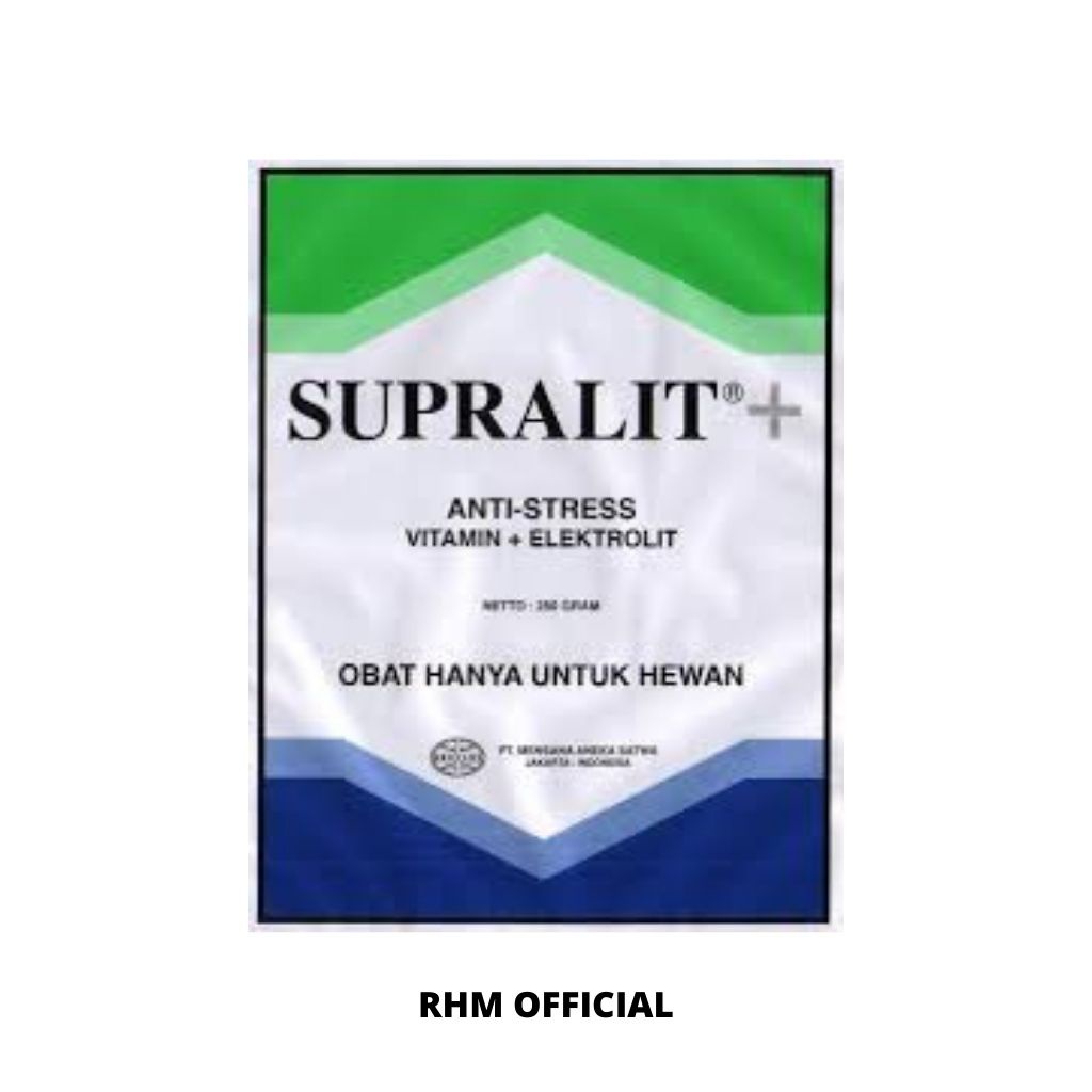 Jual Obat Anti Virus & Vitamin Plus Elektrolit ( Supralit 100 gram ...