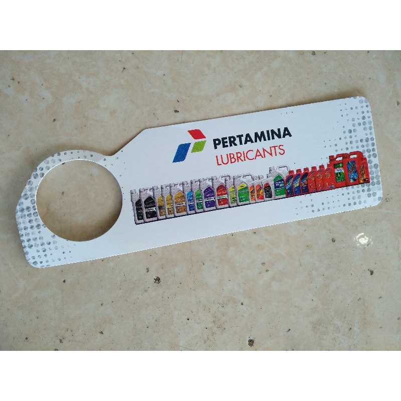 Jual gratiss promooo label ganti oli pertamina tanda pengingat ganti ...