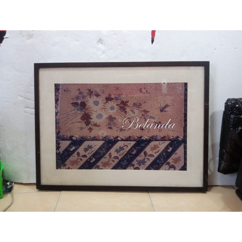 Jual Lukisan Batik Belanda Ukuran 58x78 | Shopee Indonesia