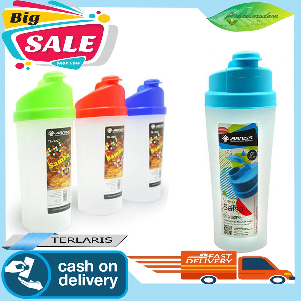 Jual Botol minum shaker Samba Arniss 700ML | Shopee Indonesia