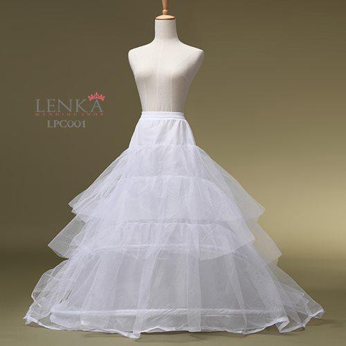 Jual [PRODUK TERBATAS] PETTICOAT GAUN PENGANTIN EKOR PANJANG 2 RING 3 ...