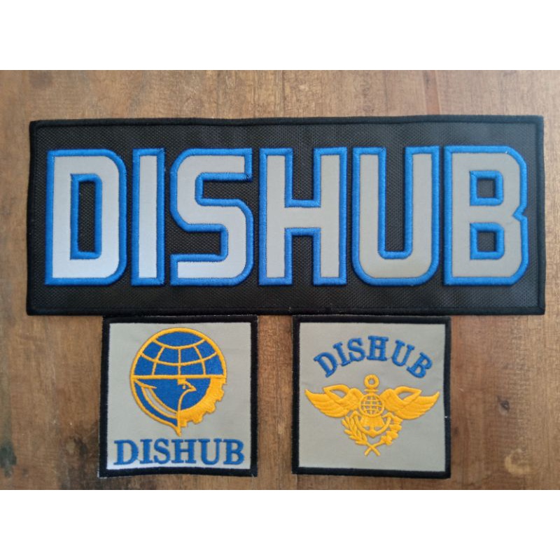 Jual Full Set Logo Dishub Atribut Dishub Pake Velkro Dinas Perhubungan ...