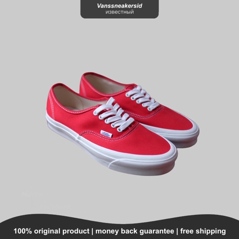 Jual SNEAKERS AUTHENTIC OG VAULT SS20 RED CHILLI ORIGINAL | Shopee ...