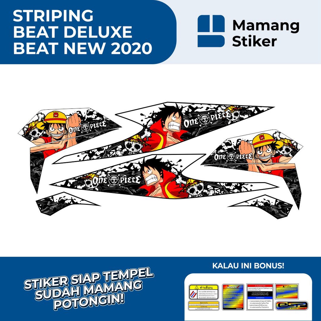 Jual STRIPING BEAT 2020 Motif 10/STIKER BEAT DELUXE/STICKER BEAT NEW ...