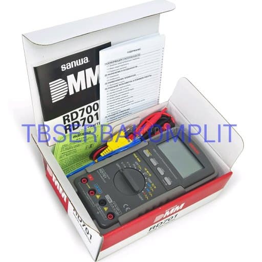 Jual SANWA RD701 Digital Multimeter Multitester Multi Meter Multi ...