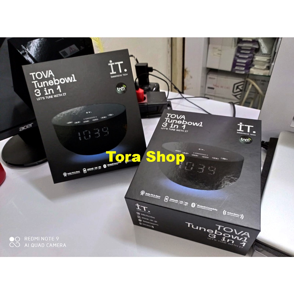Jual Bluetooth Wireless Speaker 3 in 1: IT Immersive Tech Tova Tunebowl Garansi Resmi TAM ...