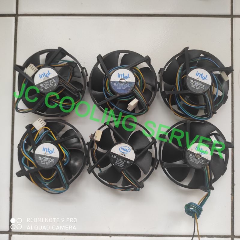 Jual FAN DC INTEL 12V 0.42-0.60A Sudah Modifikasi Jadi Full Speed Baca ...