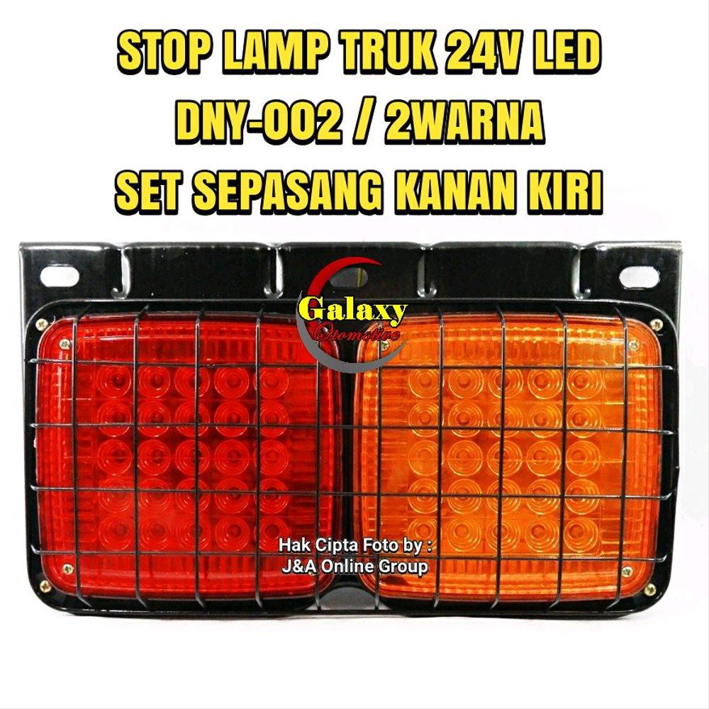 Jual Stop Lamp LED + Ram 2 Warna untuk Truk / Fuso / Kendaraan Besar ...