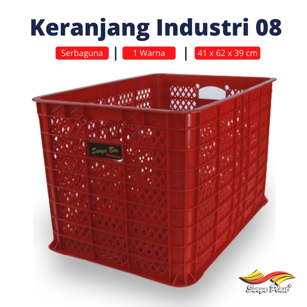 Jual Surya Plast Keranjang Industri 08 | Keranjang Panen 100 liter ...