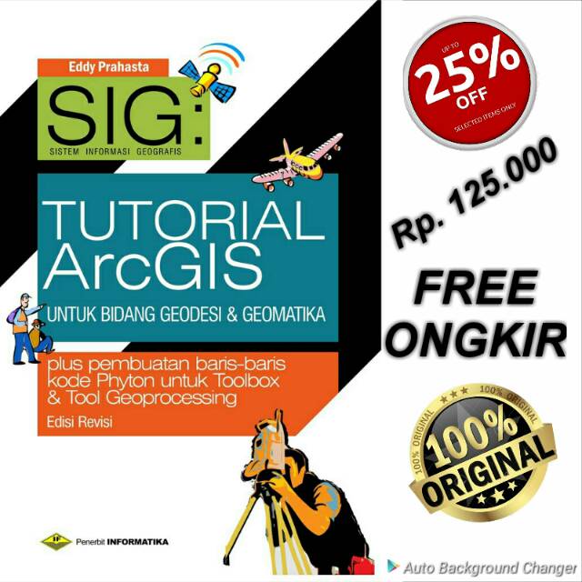 Jual BUKU SISTEM INFORMASI GEOGRAFIS TUTORIAL ARCGIS | Shopee Indonesia