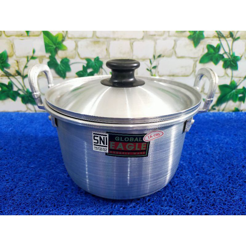 Jual Panci rebus air/sayuran / Panci 16 cm merk Eagle/Jawa | Shopee ...