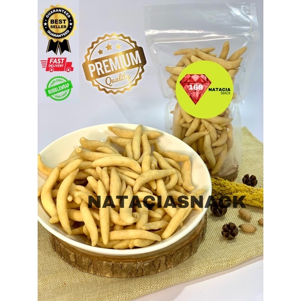 Jual [500 GR] PREMIUM CURUT KEJU / KUE DAKI GABUS PREMIUM / KUE KEJU ...