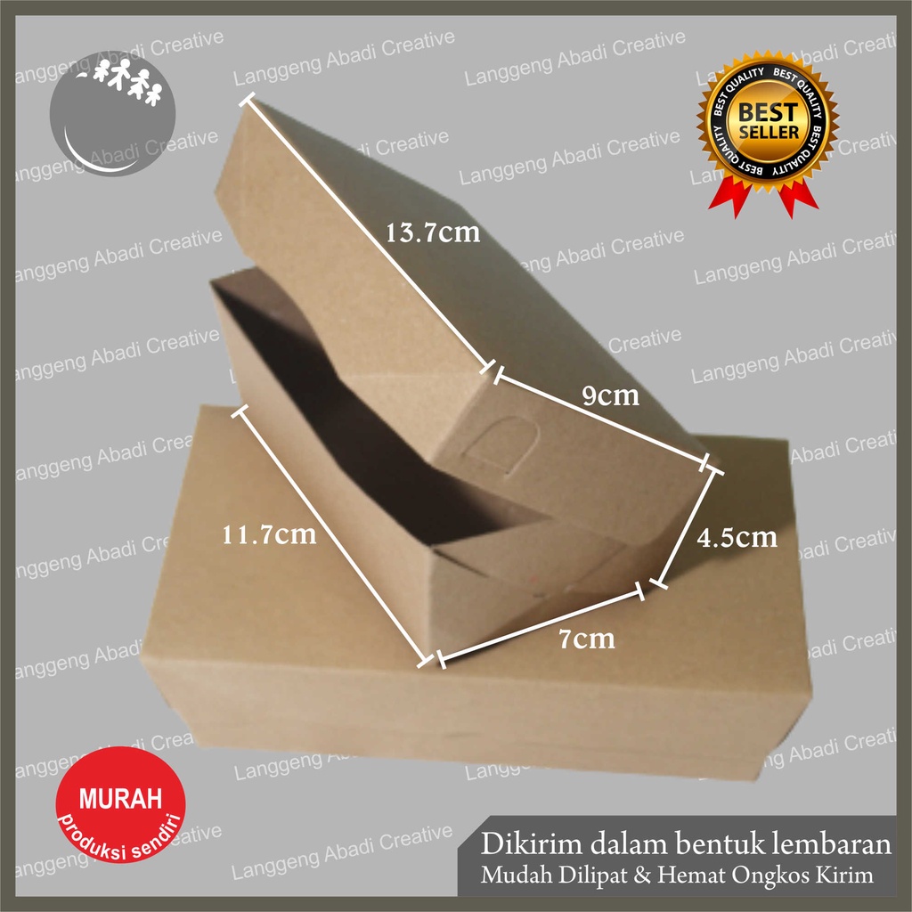 Jual Lunch Box Size S 290gsm Kotak Makan Kertas Paper Box Kraft Dus ...