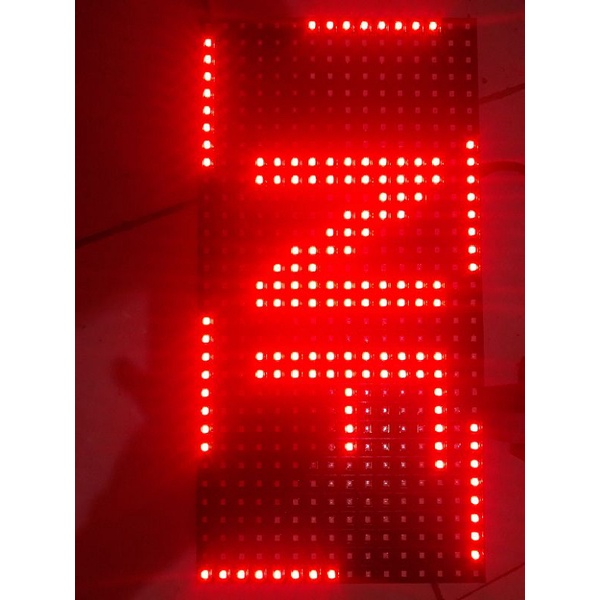 Jual modul running text smd p10 merah | Shopee Indonesia