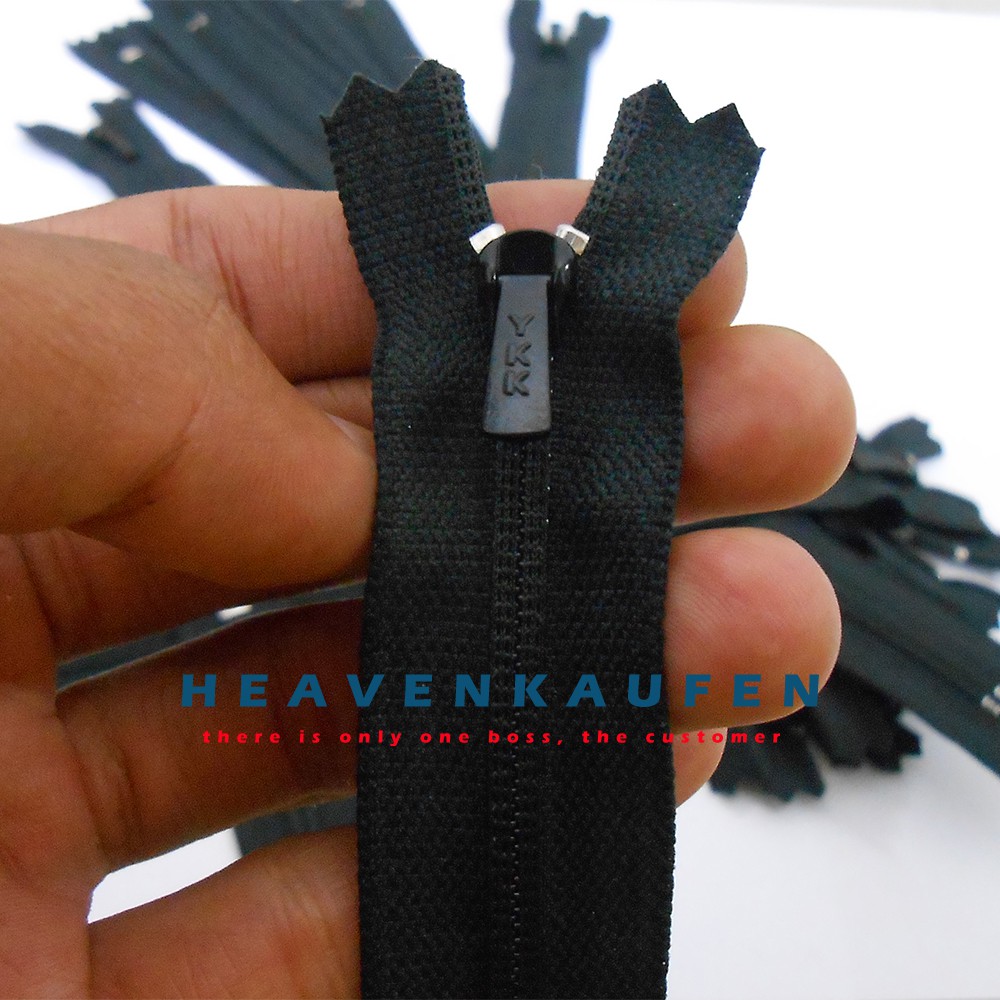Jual Zipper Resleting YKK 25 cm Hitam Murah | Shopee Indonesia