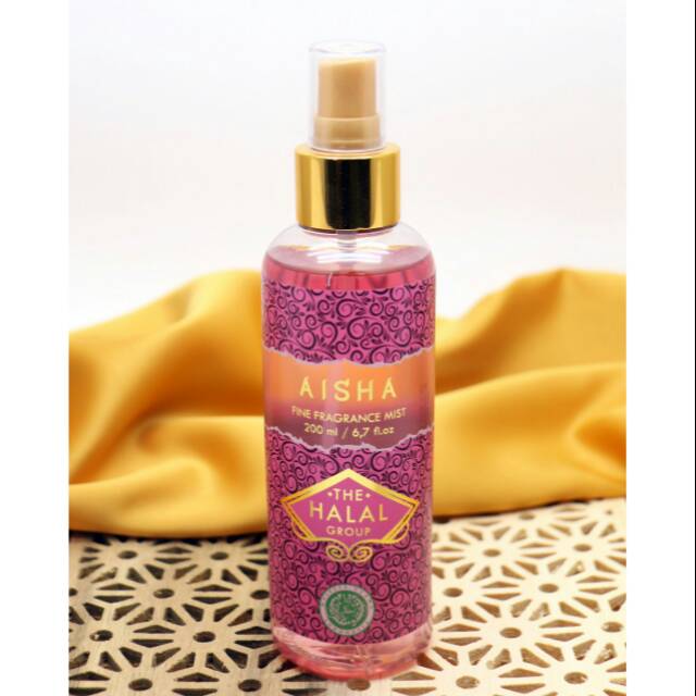 Jual Body mist Aisha The Halal Group 200 ml | Shopee Indonesia