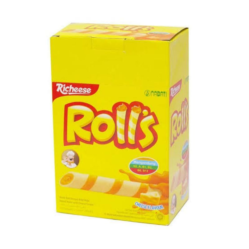 Jual Nabati rolls cheese wafer stick richeese cemilan murah dan enak ...