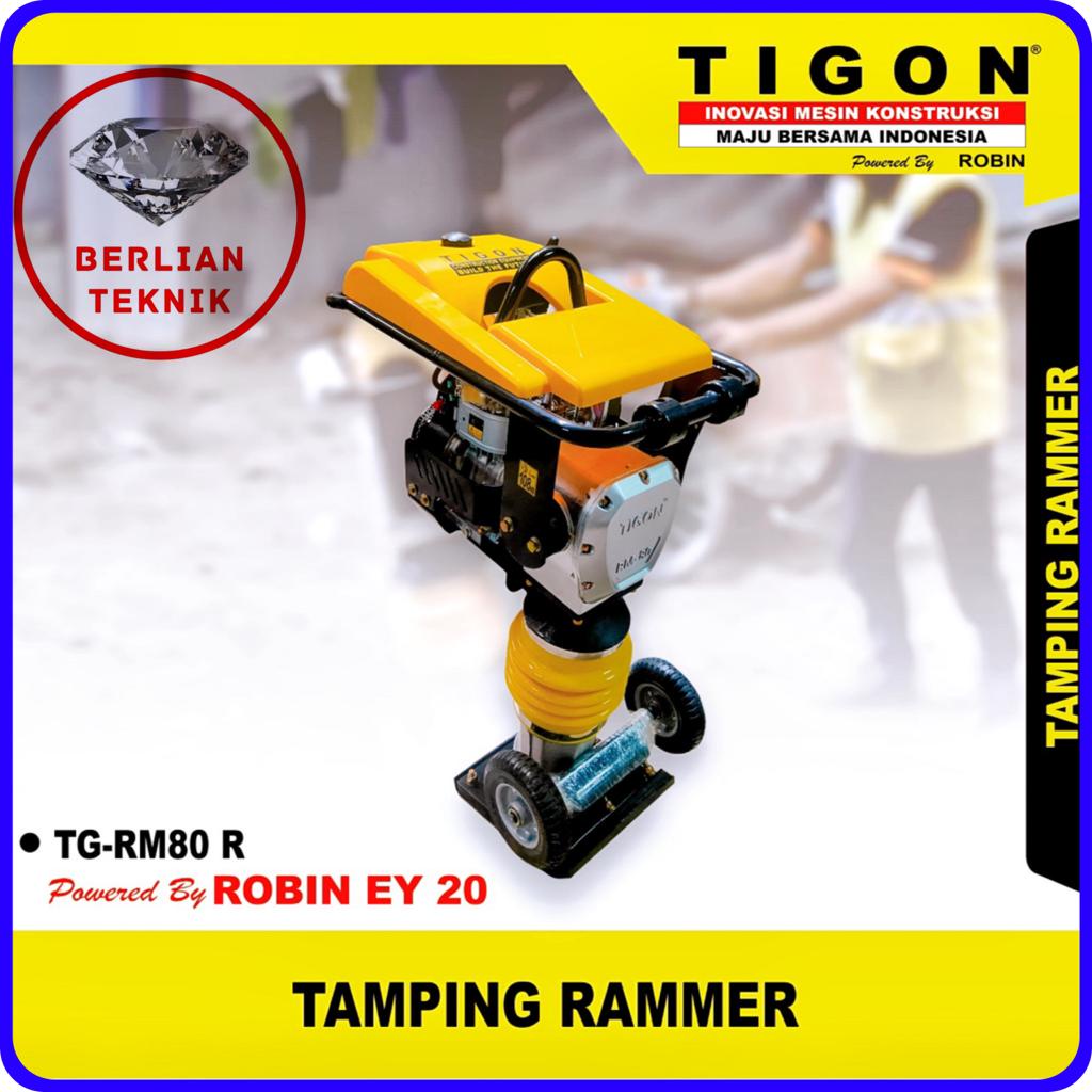 Jual Tamping Rammer Stamper Tigon TG-RM 80 R + Robin EY 20 | Shopee ...