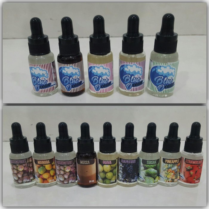Jual Liquid Blue Ocean 20 ml - rokok elektrik / vapor setara noboru ...