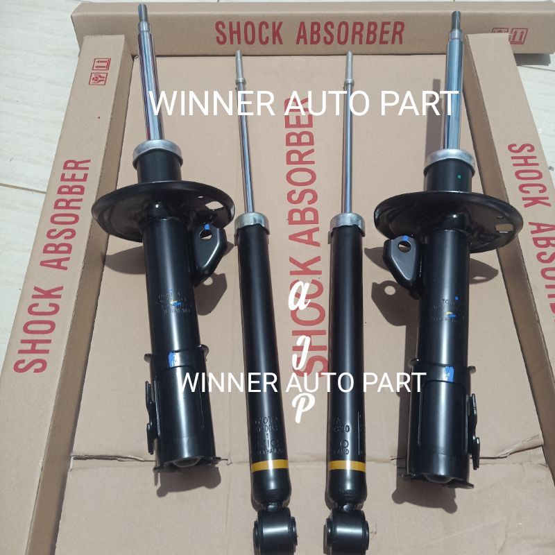 Jual shockbreaker Toyota Yaris / Etios Valco / Vios gen 1 / Vios gen 2 depan belakang 2 SET ...