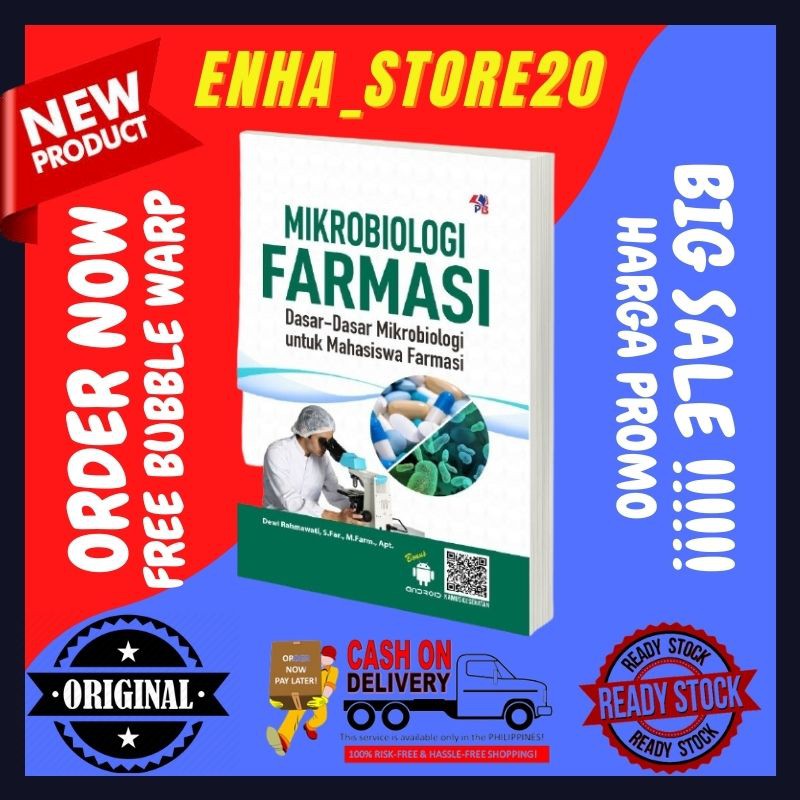 Jual Buku Kuliah Kedokteran Mikrobiologi Farmasi dasar dasar Mikrobiologi untuk Mahasiswa ...