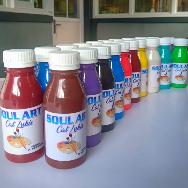 Jual CAT LUKIS / CAT KANPAS / CAT MURAL / CAT ACRILIK / CAT SPON ...