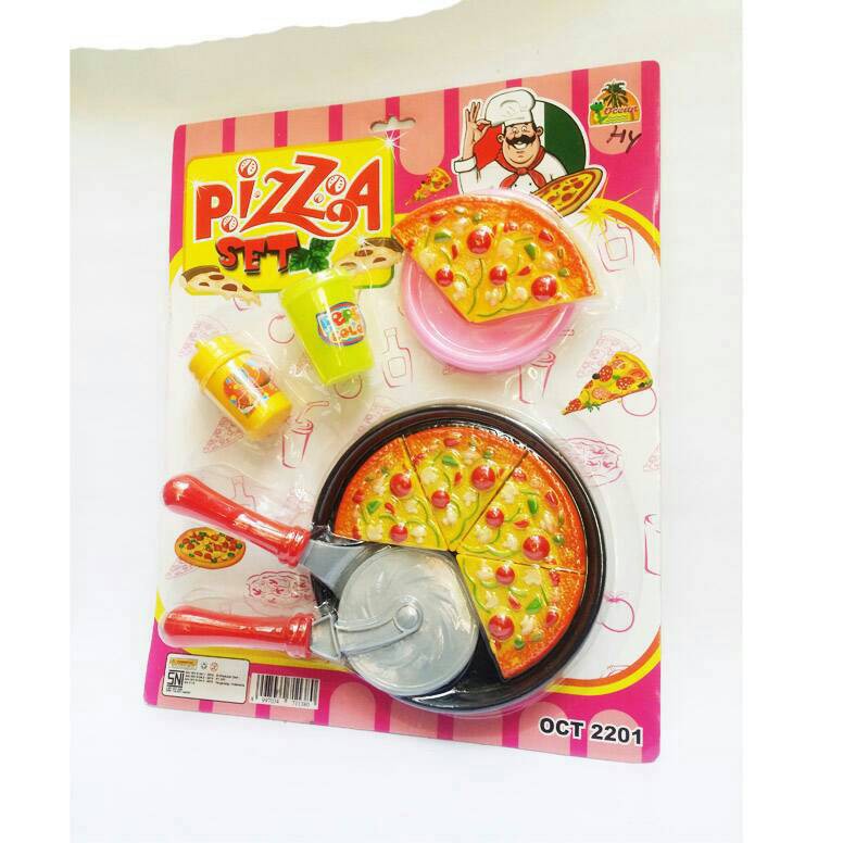 Jual Mainan Pizza Set Anak Terlaris SNI Bisa COD - Mainan Edukasi Anak ...