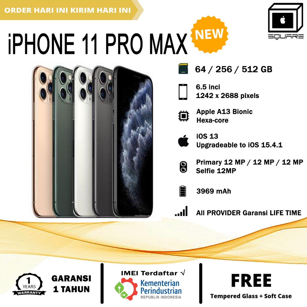 Jual IP 11 PRO MAX 256GB LIKE NEW INTER SECOND FULL SET GARANSI TOKO | Shopee Indonesia