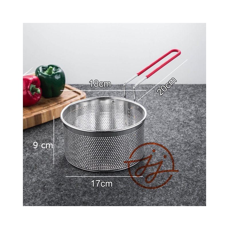 Jual Saringan mie / ramen stainless steel saringan deep fry ...