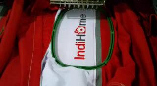 Jual baju seragam kerja Indihome/kemeja promosi Indihome/custom bordir ...