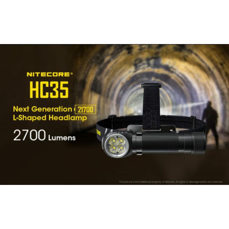 Jual HeadLamp Nitecore HC35 | Shopee Indonesia