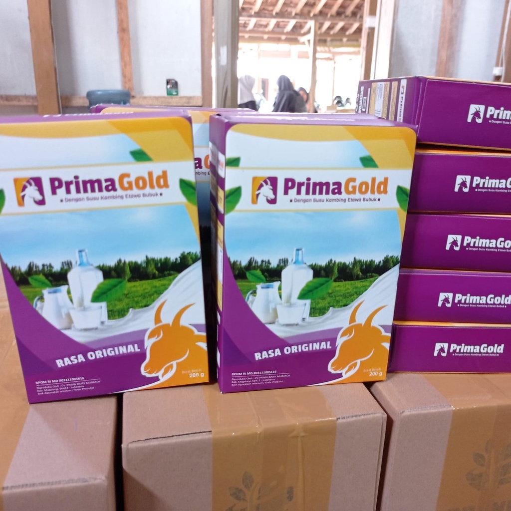 Jual Promo? 4 Box || Prima Gold Susu Kambing Etawa Original Murah 100 ...