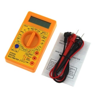 Jual Alat Tukang Listrik Multimeter Multitester Avometer Digital DT ...
