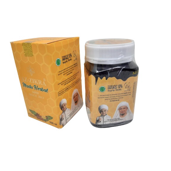 Jual Madu Herbal Azzikra Super Original 500gr / Madu Murni / Az-Zikra Original / Madu Herbal ...