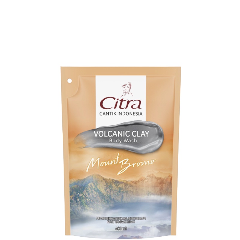 Jual Citra Sabun Mandi Volcanic Clay Mount Bromo 400 mL | Shopee Indonesia
