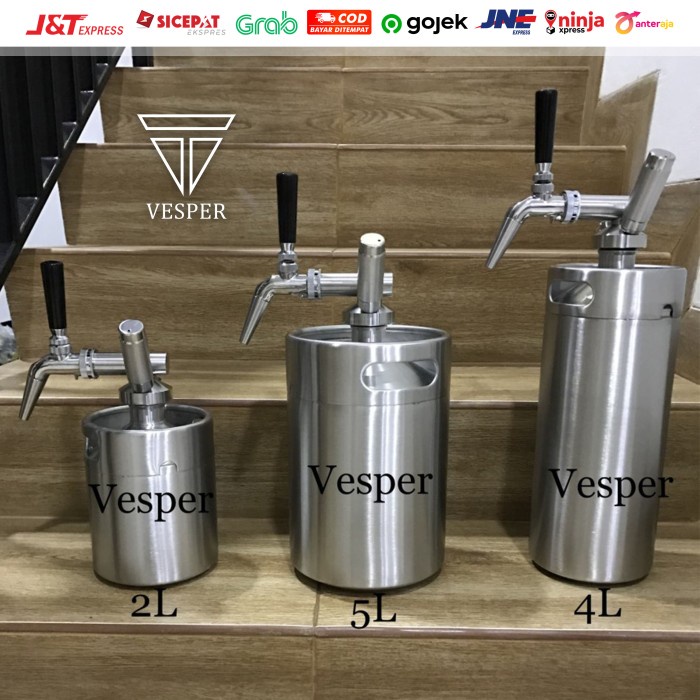 Jual Nitro Coffee Maker / Nitro Cold Brew 4Liter / Beer Keg / Nitro ...