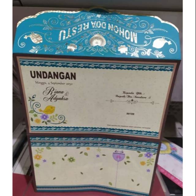 Jual Blanko undangan pernikahan erba 88188 dan cetak | Shopee Indonesia