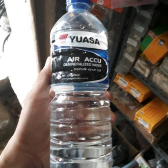 Jual Air aki air accu non zuur yuasa biru asli ORIGINAL | Shopee Indonesia