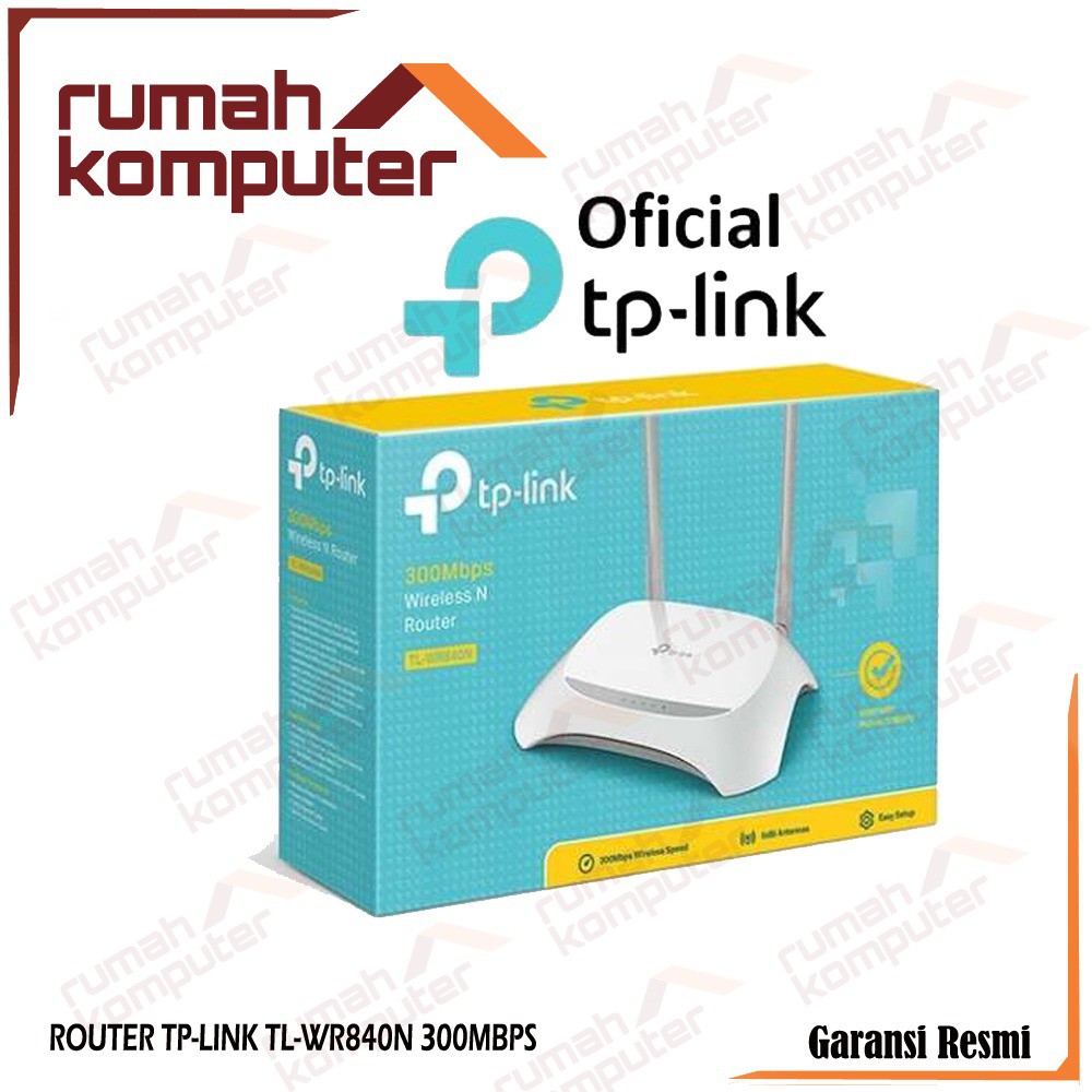 Jual TP-LINK TL-WR840N 300Mbps Wireless Router / Wifi Router TPLINK WR840N | Shopee Indonesia