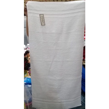 Jual Handuk Hotel Putih 70 x 140 470 gr ukuran dewasa | Shopee Indonesia