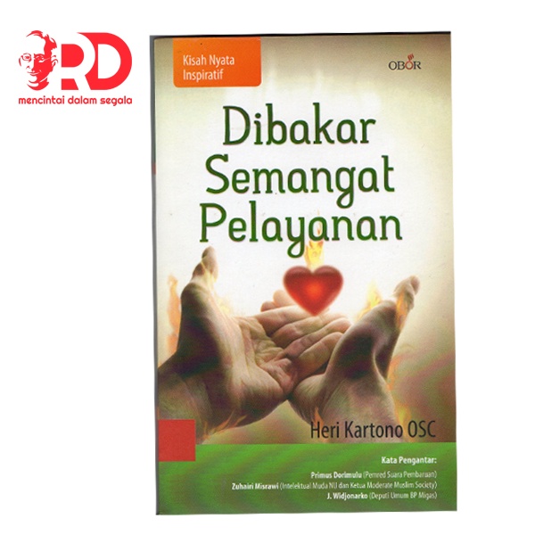 Jual Buku Spiritualitas Buku Bacaan Rohani DIBAKAR SEMANGAT PELAYANAN ...