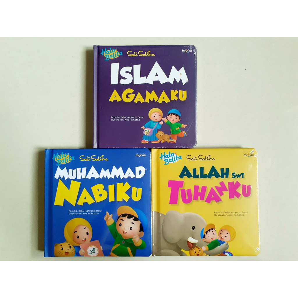 Jual BOARDBOOK Halo Balita Sali Saliha: Allah Tuhanku / Islam Agamaku ...
